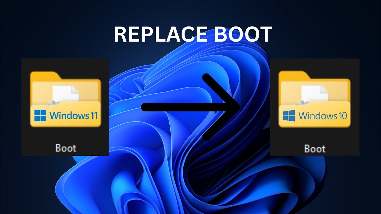 Replace Folder Boot Windows 11 (23H2) Dengan Folder Boot Windows 10 ...