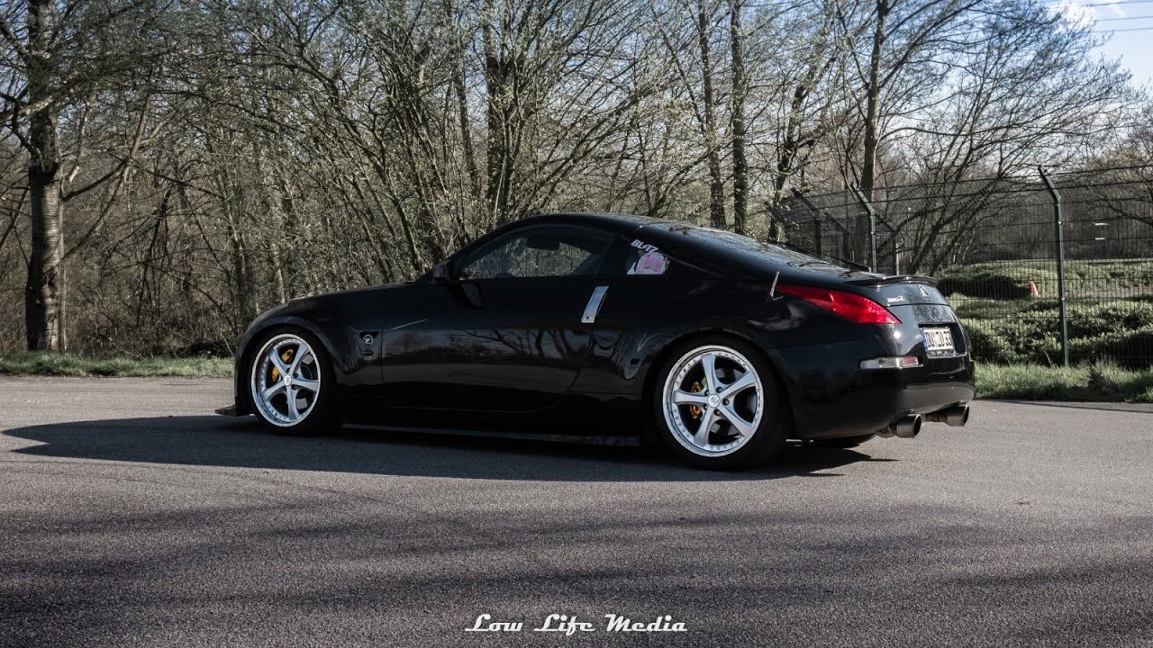 Clean Stanced Nissan 350Z - Movie/Carporn [4K] //Low Life Media - YouTube