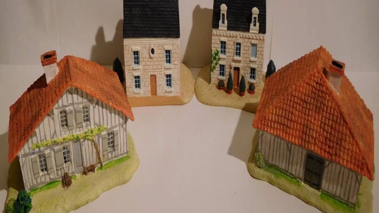 DES MAISONS MINIATURES. - YouTube