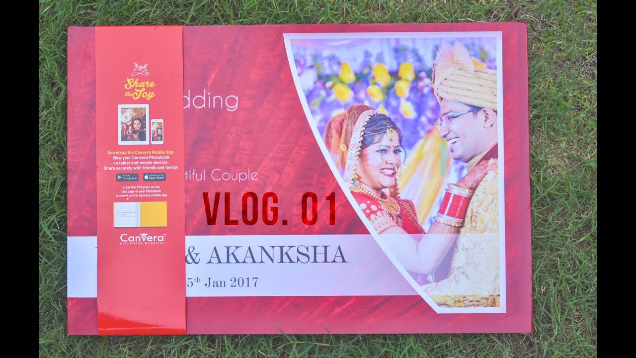 Canvera Album Unboxing Vlog 1 - YouTube