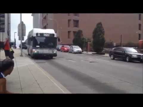 KCATA Bus Observations at 11th & Grand - YouTube