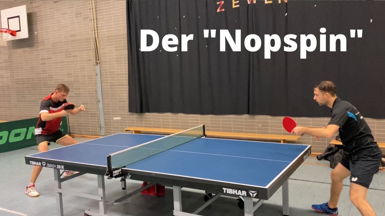 Der "Nopspin" mit langen Noppen! 🏓 3-Schritt-Anleitung zum Erlernen ...