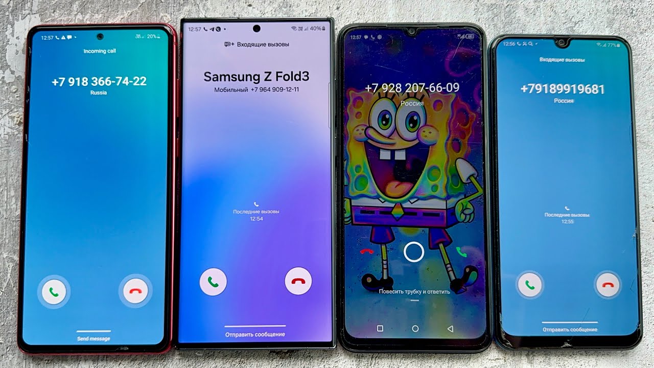 Incoming Call Samsung Galaxy Note 10 + Samsung Galaxy S23 Ultra ...