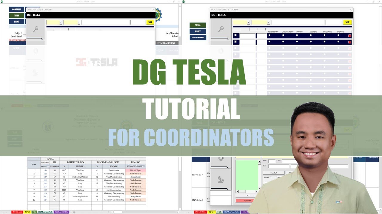 DG TESLA Item Analysis Software Full Tutorial for Assessment ...