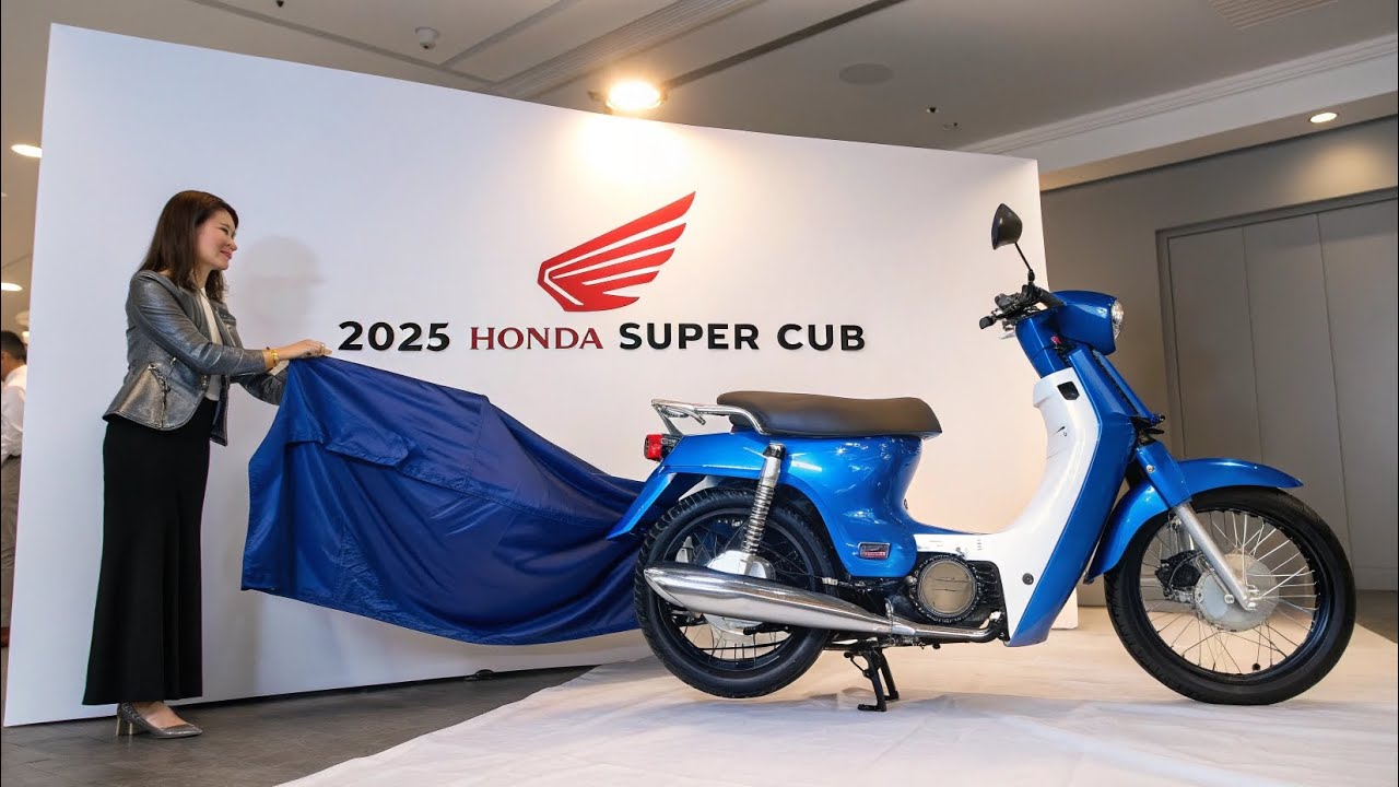 2025 Honda Super Cub – The Iconic Ride Returns with Modern Upgrades ...