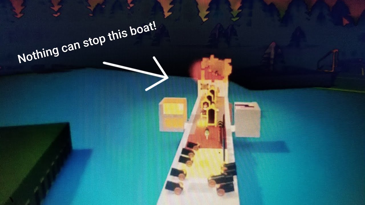You can never stop this boat! - YouTube