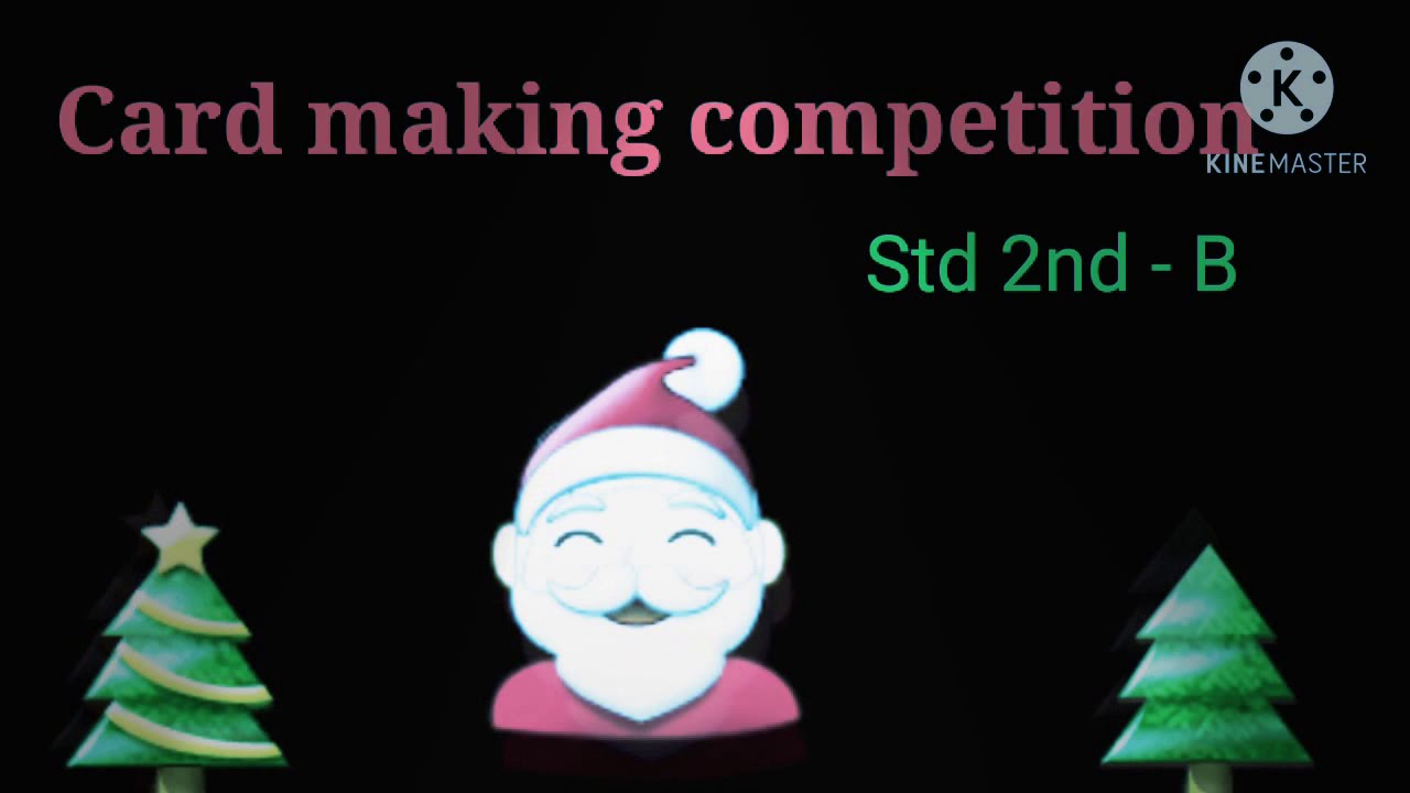 Card making competition - YouTube