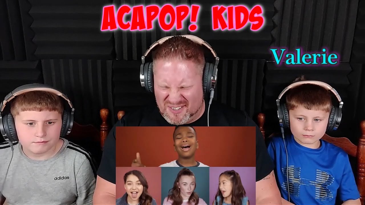 Acapop! KIDS - VALERIE (Official Music Video) REACTION - YouTube