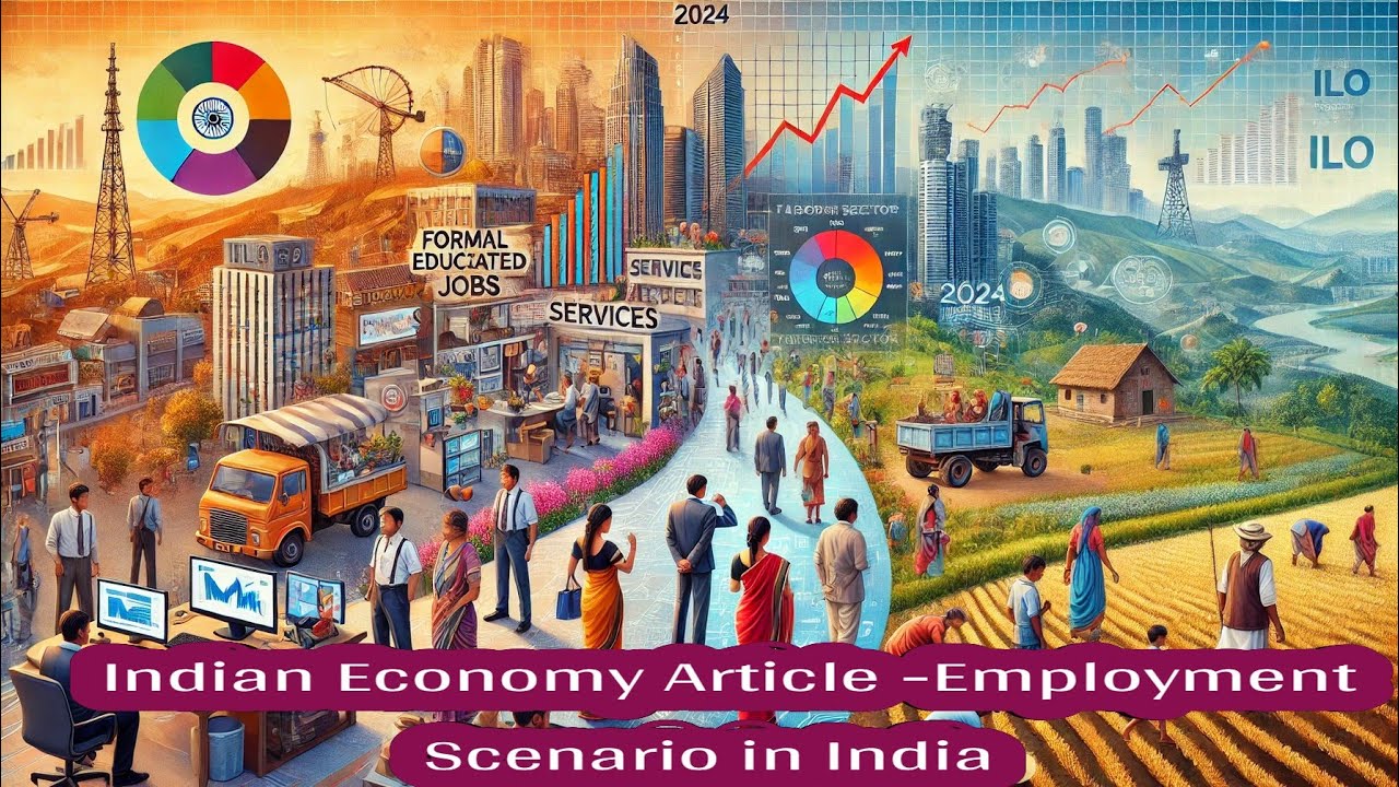 Indian Economy Article- Employment Scenario in India @E_Education_Study ...