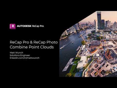 Combine Point Clouds with ReCap Pro and ReCap Photo - YouTube