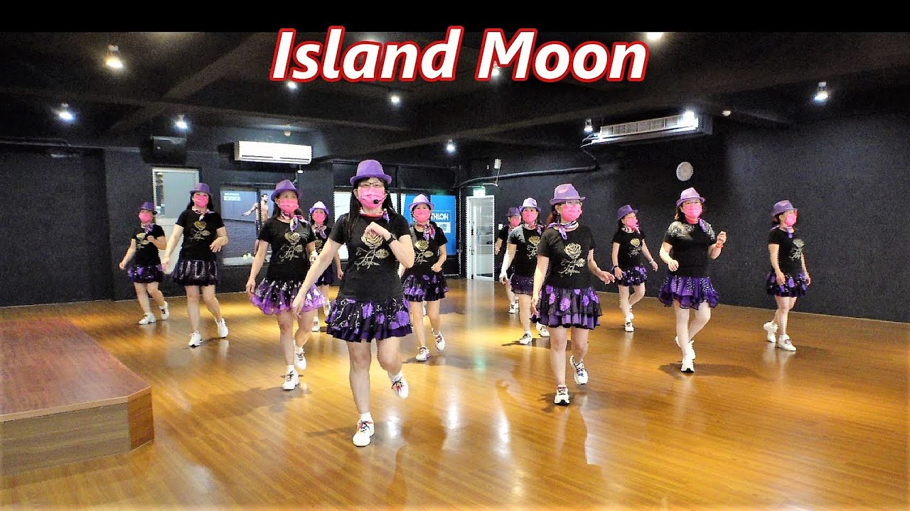 Island Moon│Line Dance by Alison Johnstone & Claire Cherry│Demo & Walk ...