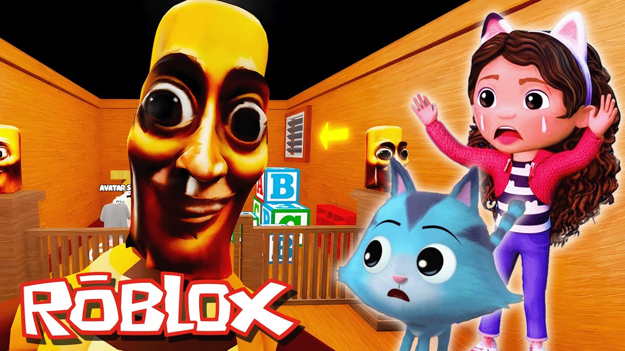 Gabby Dollhouse And CatRat ESCAPE EVIL TUNG TUNG TUNG SAHUR in Roblox! - YouTube