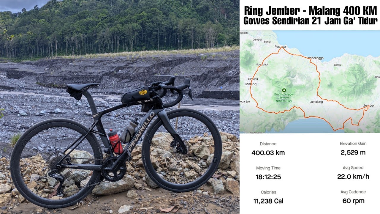 Gowes Terakhir Pinarello Dogma X || Ring Jember - Malang 400 KM - YouTube