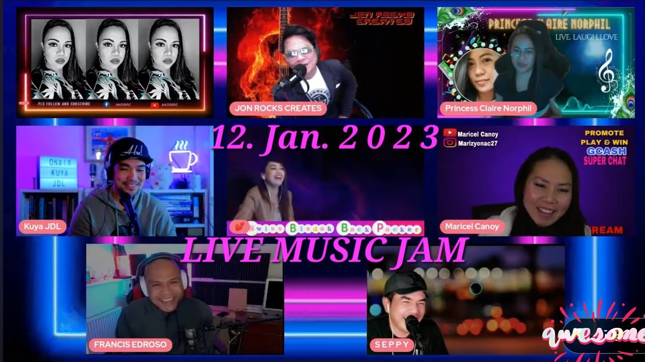 🎀Open Mic Jam 🎸GoodVibes, Happy Times, Music with friends💕 - YouTube