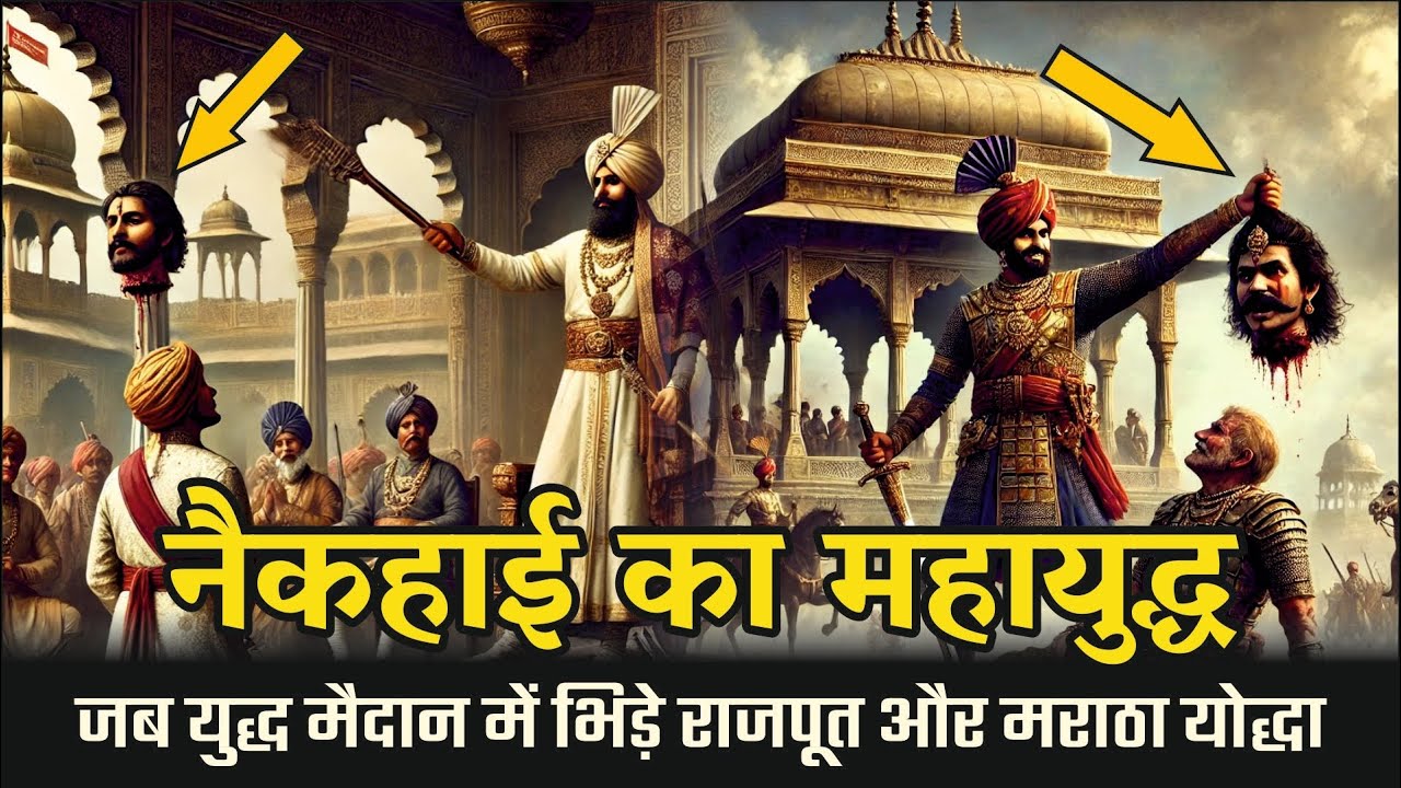 नैकहाई का महायुद्ध - राजपूत vs मराठा | Battle of Naikhai - Rajput vs ...
