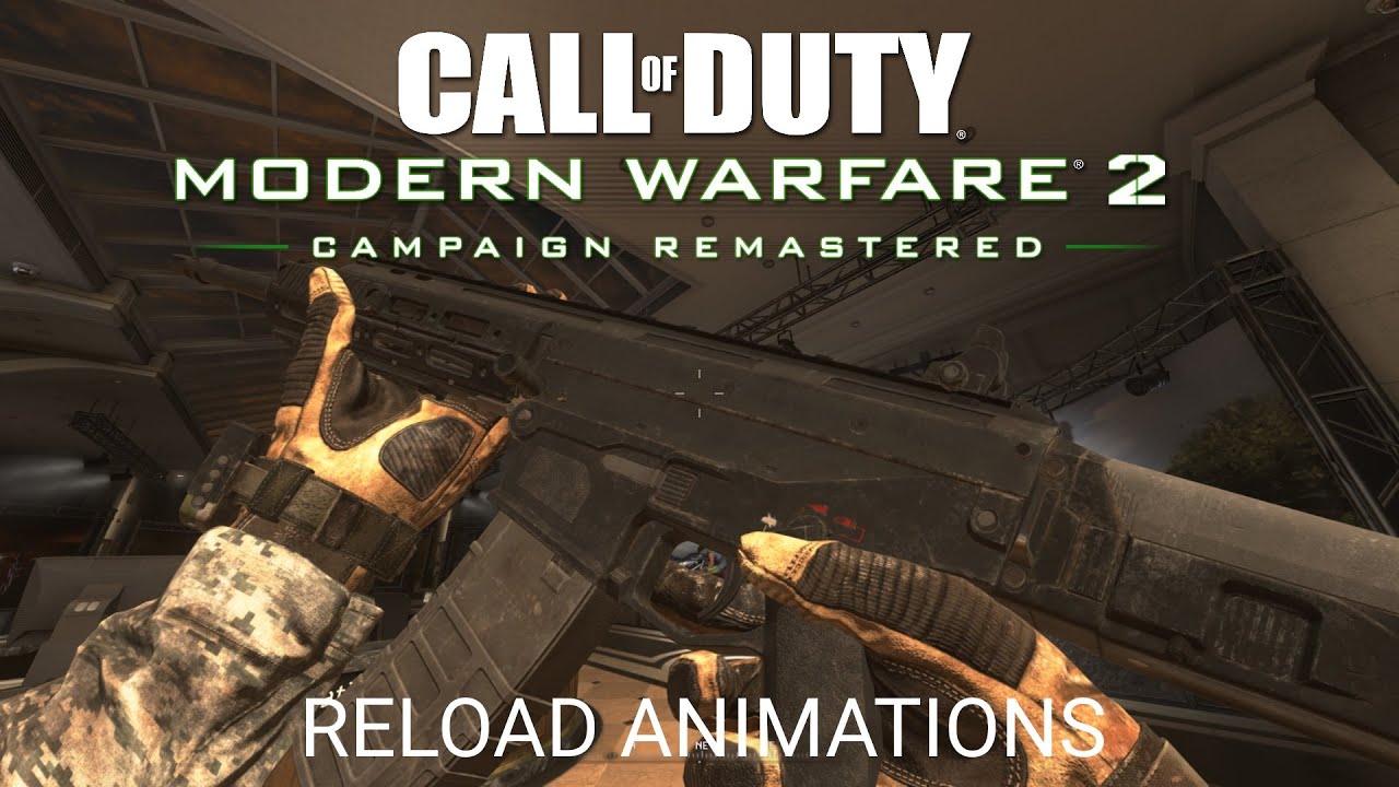 MW2CR All Reload Animations - YouTube