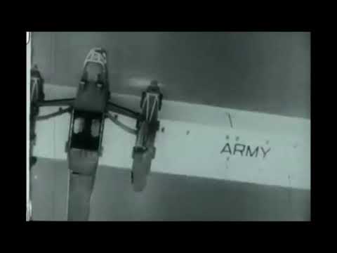 USAAC Curtiss B-2 Condor dropping food to isolated Indian Native ...