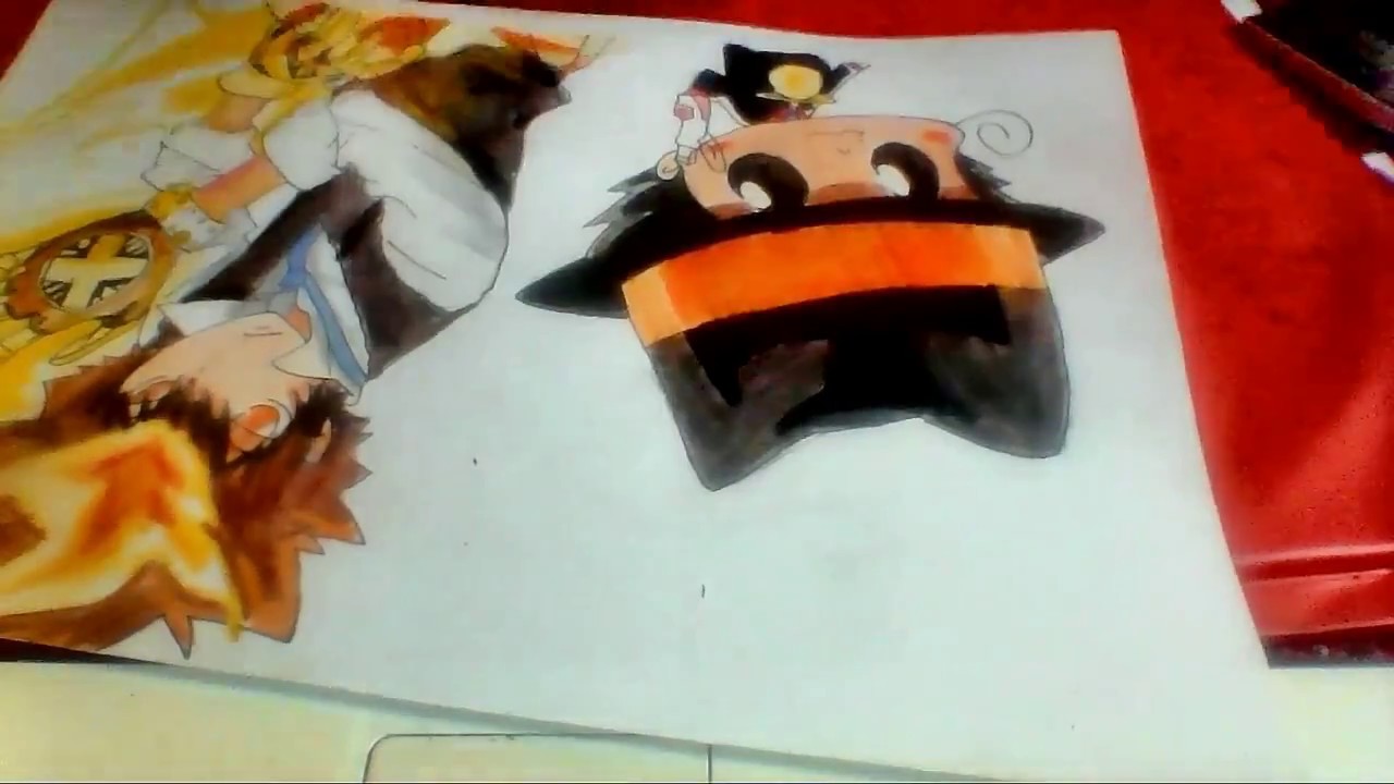 Speed Drawing-katekyo hitman reborn - YouTube
