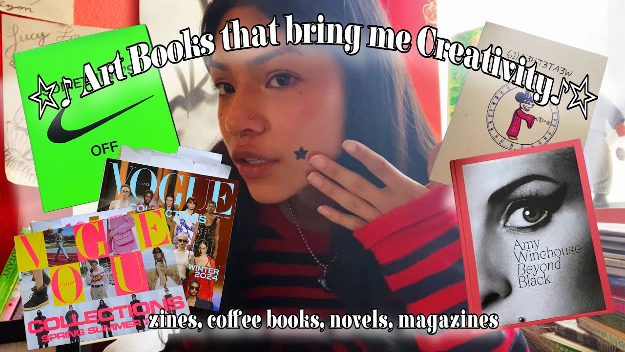 Books That Inspire me Creatively ☆♪ ~first video~ - YouTube