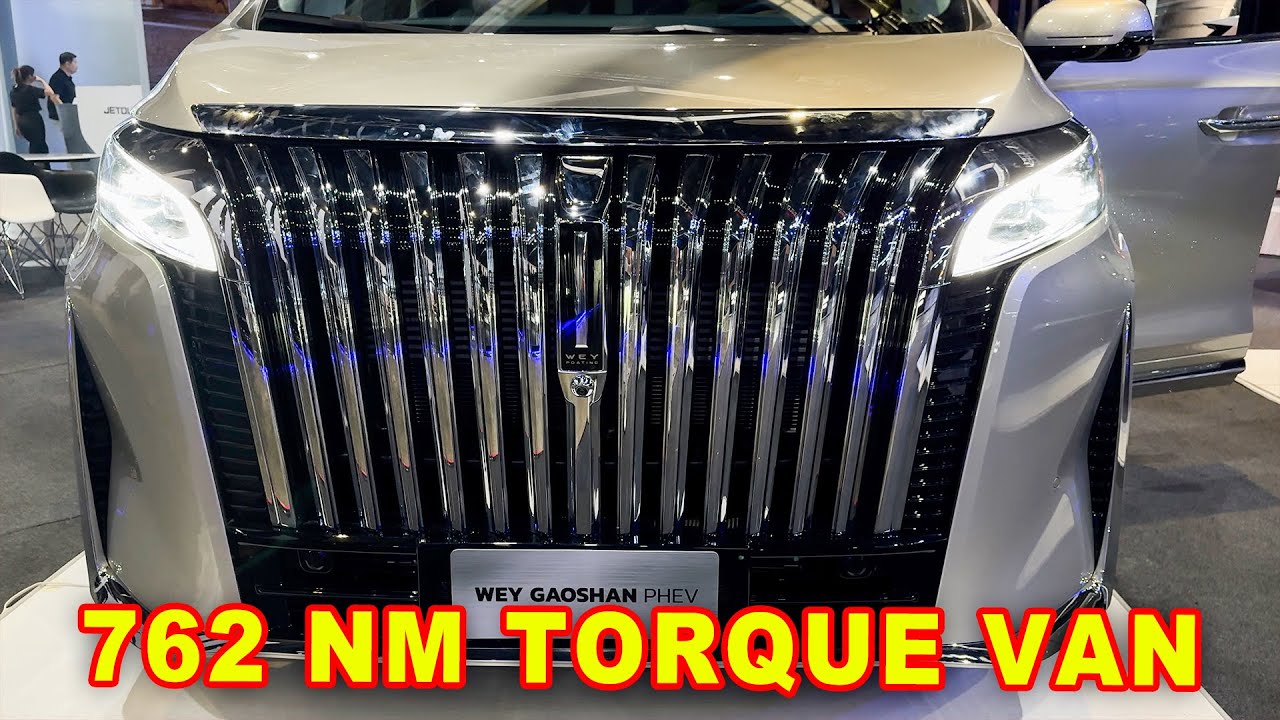 2024 GWM GAOSHAN PHEV WEY VARIANT LUXURY FAMILY VAN - YouTube