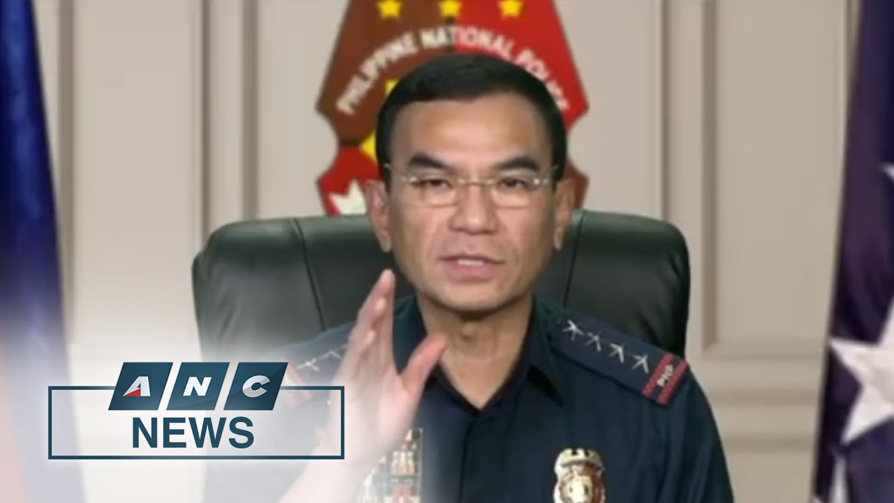 'I stand corrected': PH Police Chief Eleazar retracts COA remark | ANC ...