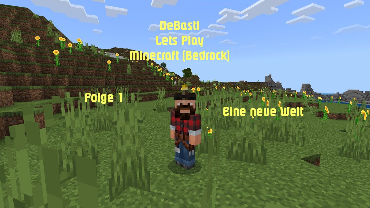 Lets Play Minecraft Folge 01 - Eine neue Welt (deutsch/german ...
