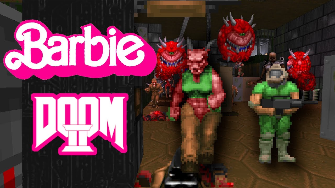 Barbie Girl - A Puzzle Map for Doom 2 - YouTube