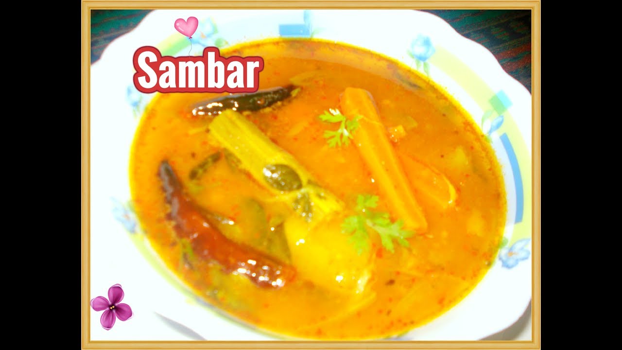 Sambar Recipe & Sambar powder Recipe | Quick and Easy Sambar Recipe ...