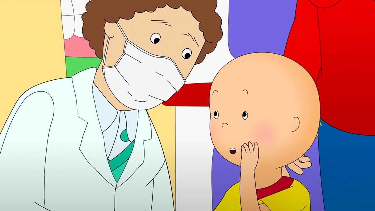 Caillou and the Doctor ★ Funny Animated Caillou | Cartoons for kids ...