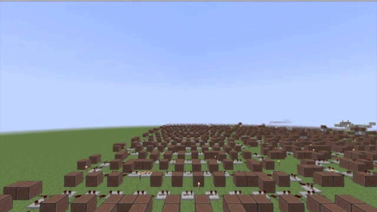 Minecraft - Jason Derulo's Wiggle Featuring Snoop Dogg Using Noteblocks ...