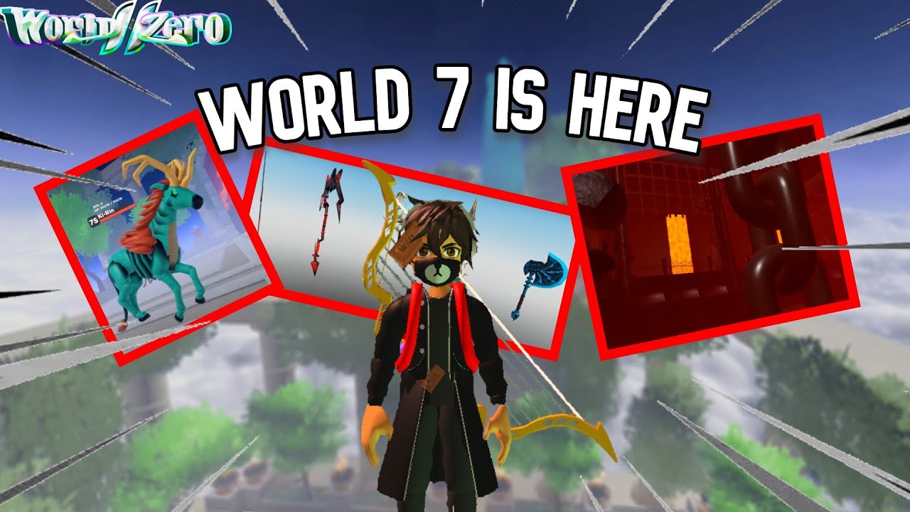 WORLD 7 UPDATE REVIEW - World Zero | Roblox - YouTube