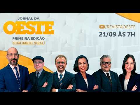 QUEM TEM MEDO DO CELULAR DE VORCARO? - JORNAL DA OESTE PRIMEIRA EDIÇÃO - 21/09/2026