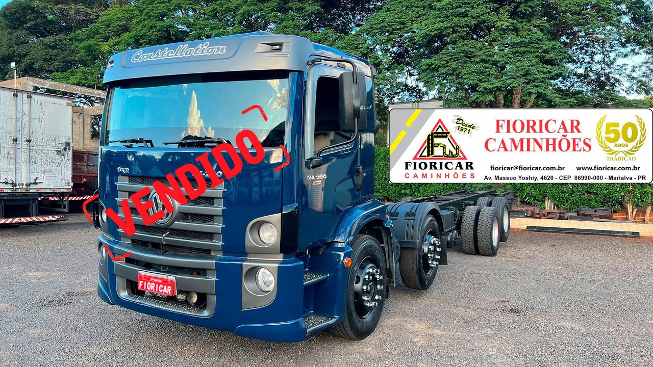 VOLKSWAGEN 24.250 CONSTELATION 2011/2012 4° EIXO - YouTube