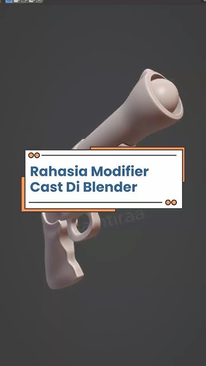 Cara Menggunakan Modifier Cast di Blender untuk Efisiensi Modeling 3D yang Lebih Tinggi #b3d ...