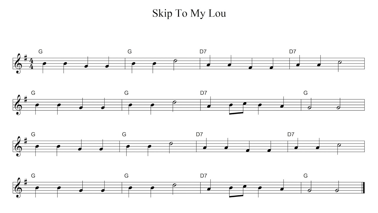 Skip To My Lou - YouTube