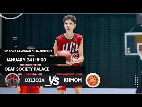 Cilicia vs Khmomm | U16 Boys Armenian Championship 2025-26 | Regular Season