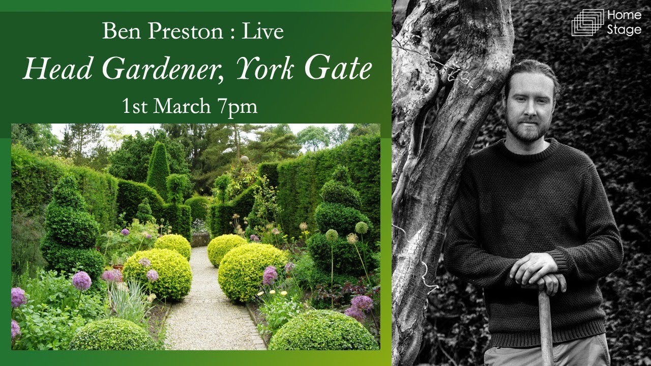 Ben Preston - Head Gardener, York Gate - YouTube