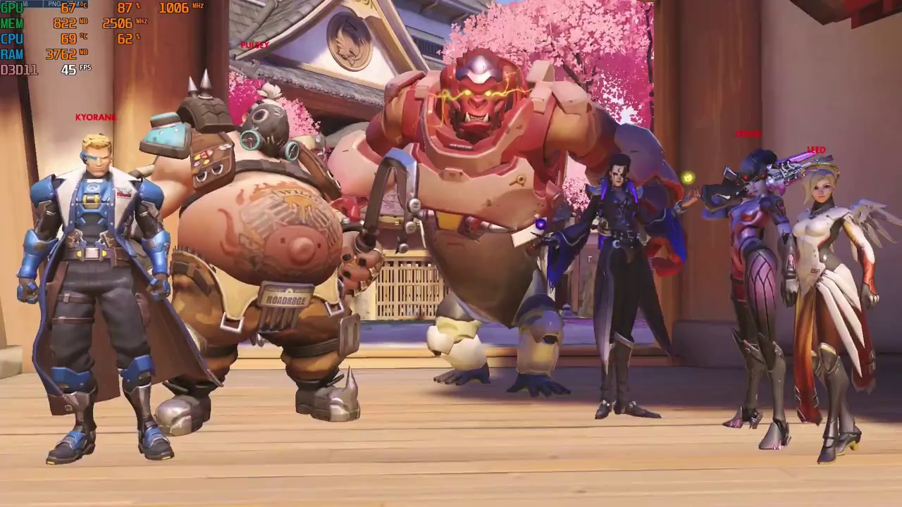 Overwatch with an Nvidia GT 730 graphics card: PC 1080p, 900p, 720p ...