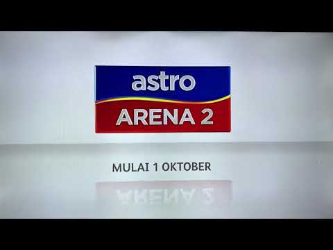 Astro Arena-2 akan bermula 1 Oktober 2021 jam 12:00AM(Waktu Malaysia)