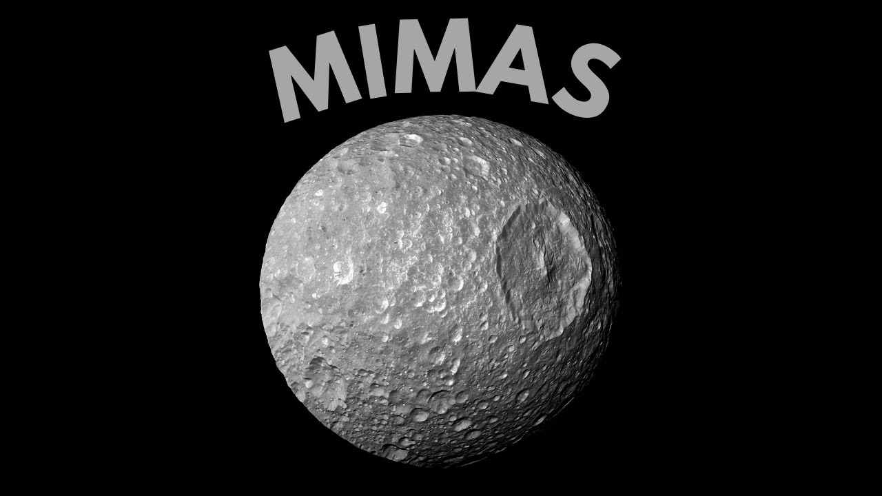 Moons Of The Solar System - Mimas - YouTube