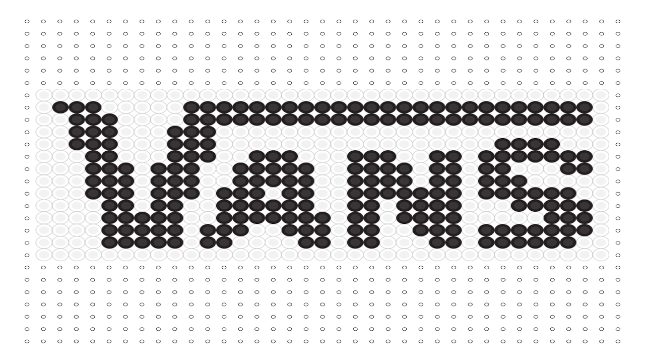 Hama Bead Logo