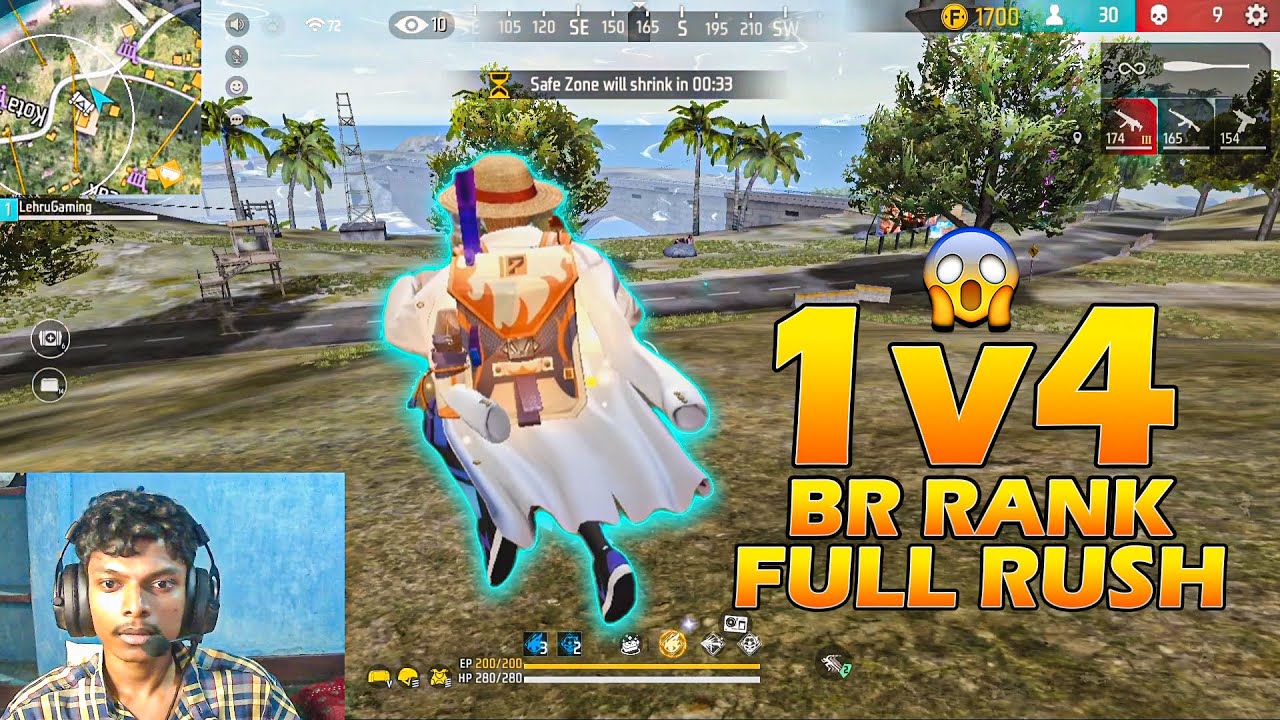 1 V 4 BR RANK FULL RUSH PART - 3 - YouTube