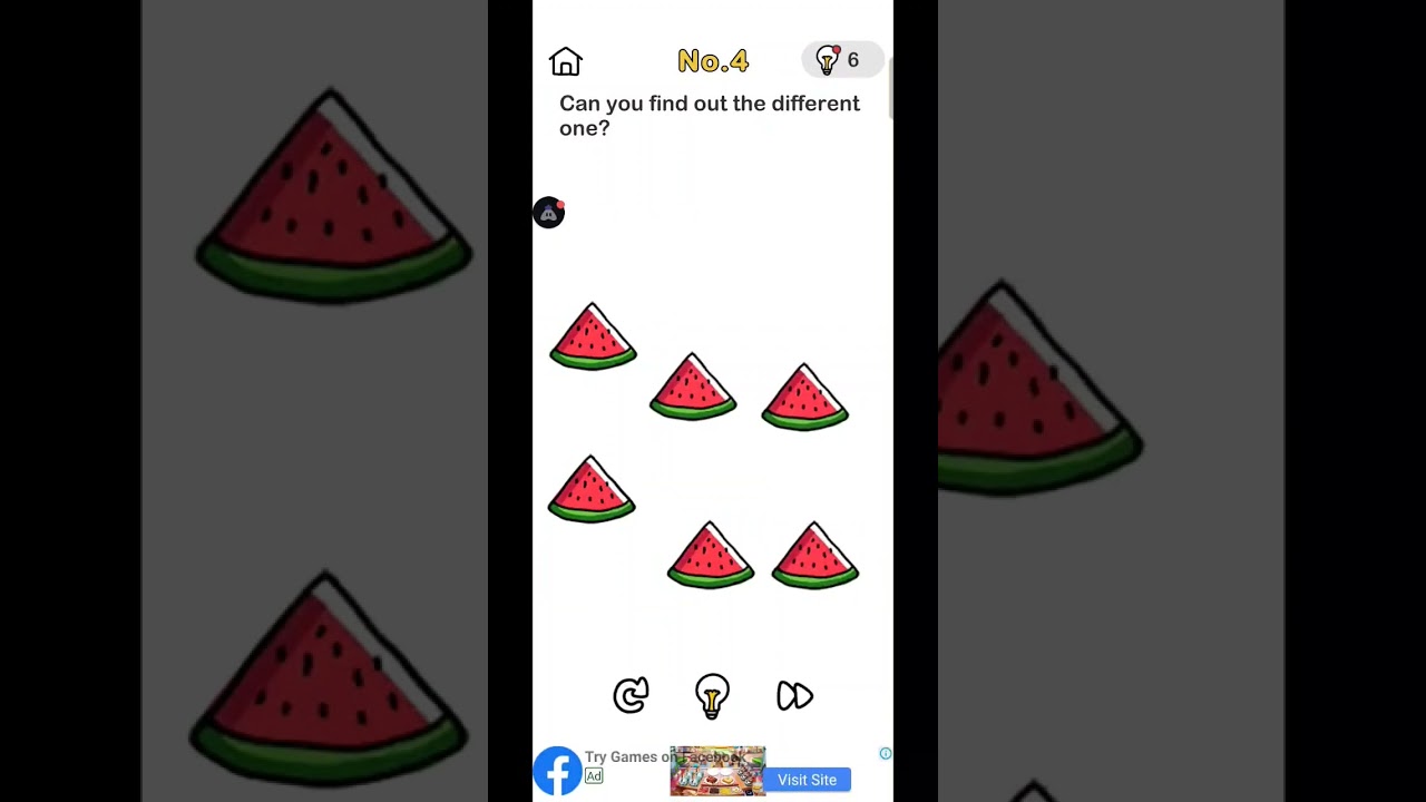 Brain out Level -4 can you find out the different one? - YouTube