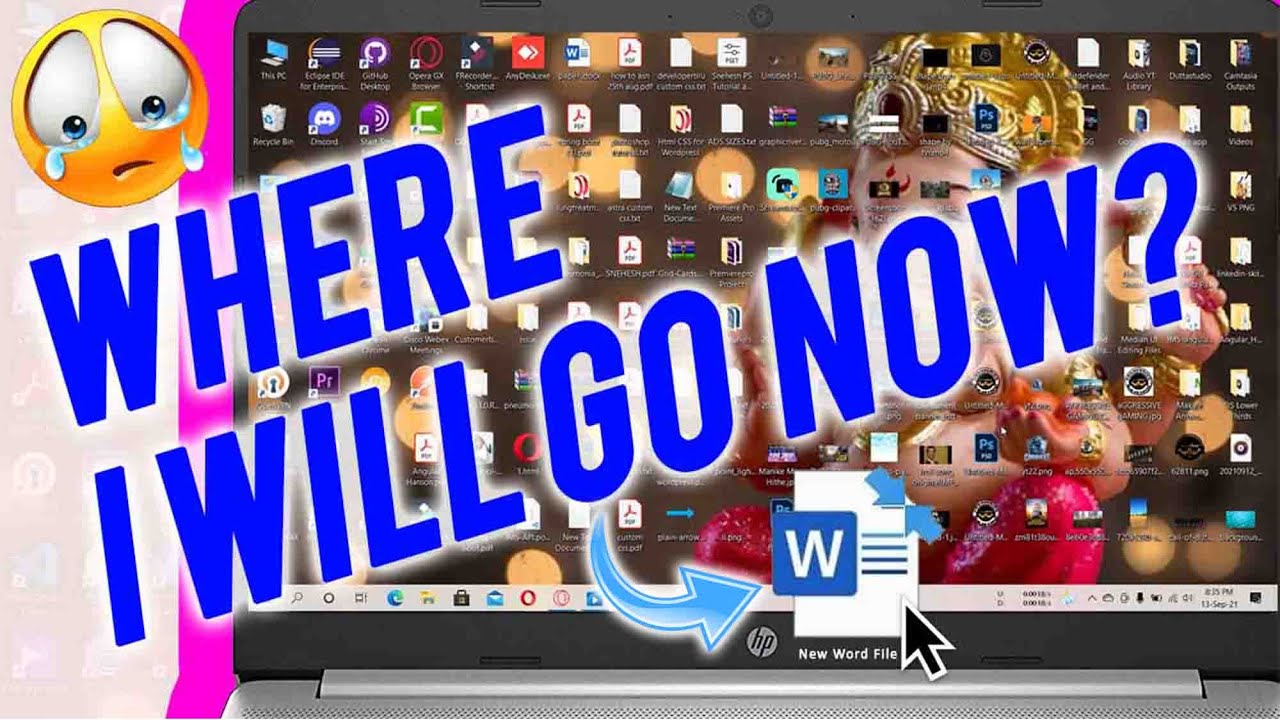 What Happens if your Desktop is filled with icons & you are trying to ...