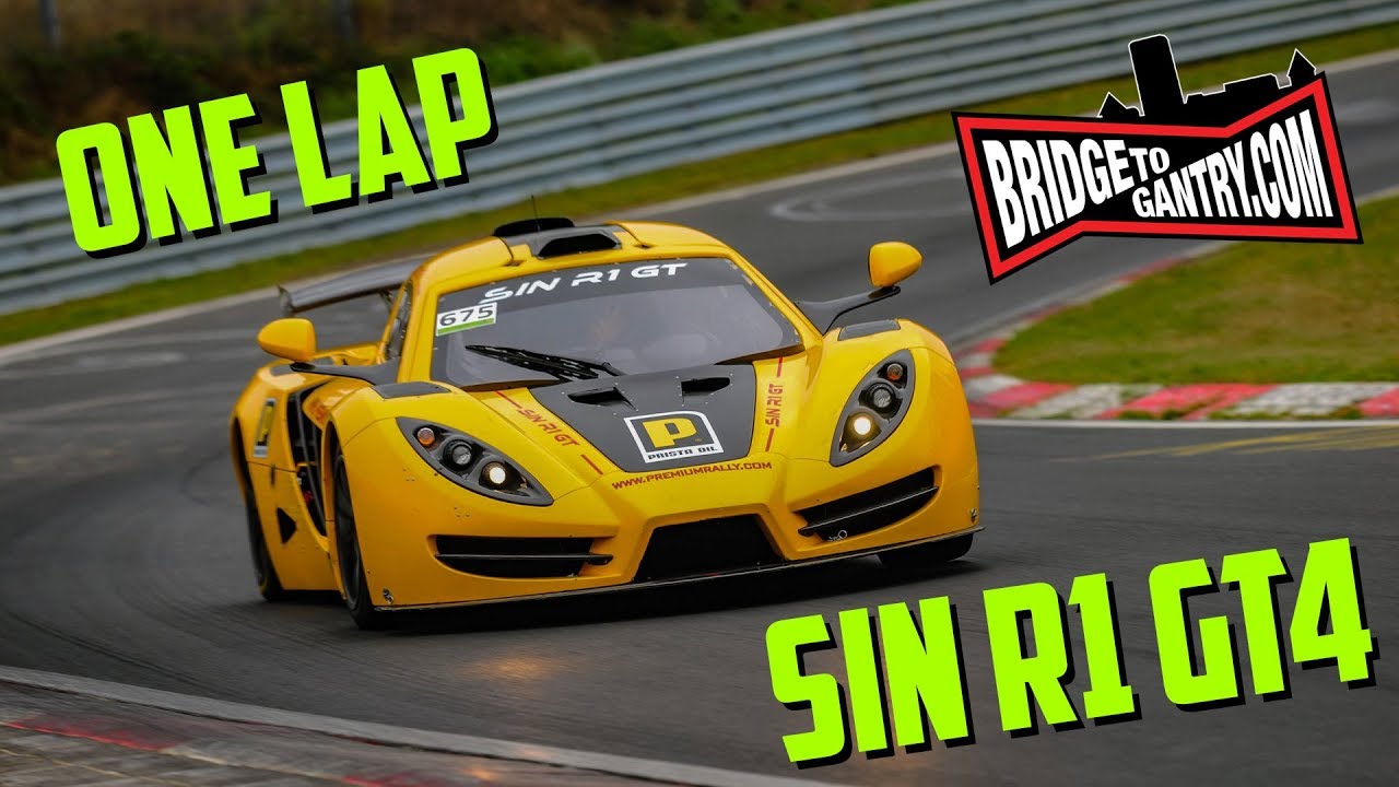 1LAP: Sin R1 GT4 racecar on the BTG Nürburgring Trackday - YouTube