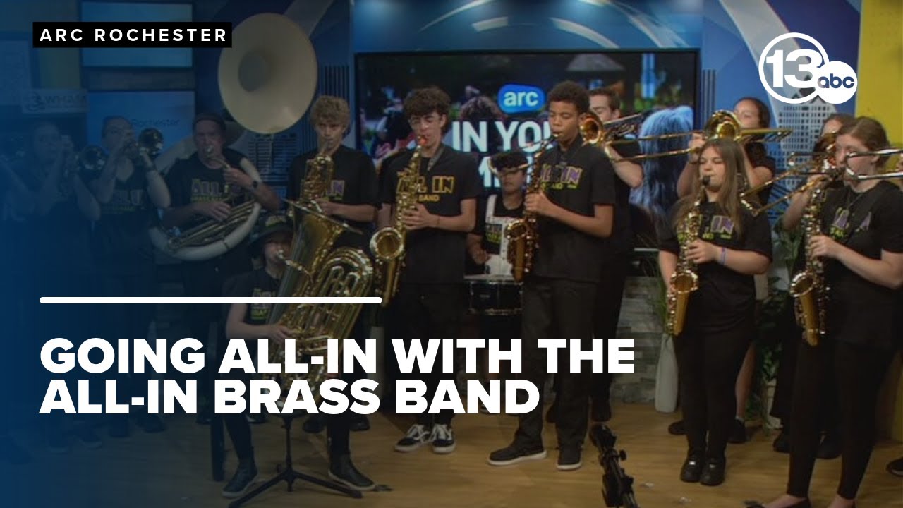 All-In Brass Band "All-In" studio - YouTube