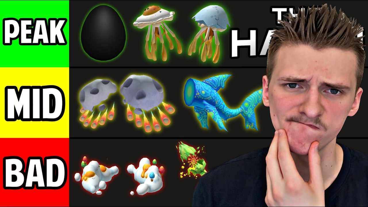 I Ranked EVERY Roblox HATCH REWARD! - YouTube