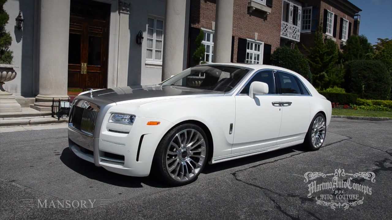 Rolls Royce Ghost - Mansory facelift by Martino Auto Concepts - YouTube