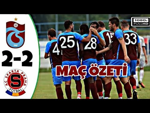 TRABZONSPOR 2 SPARTA PRAG 2 ( MAÇ ÖZETİ )