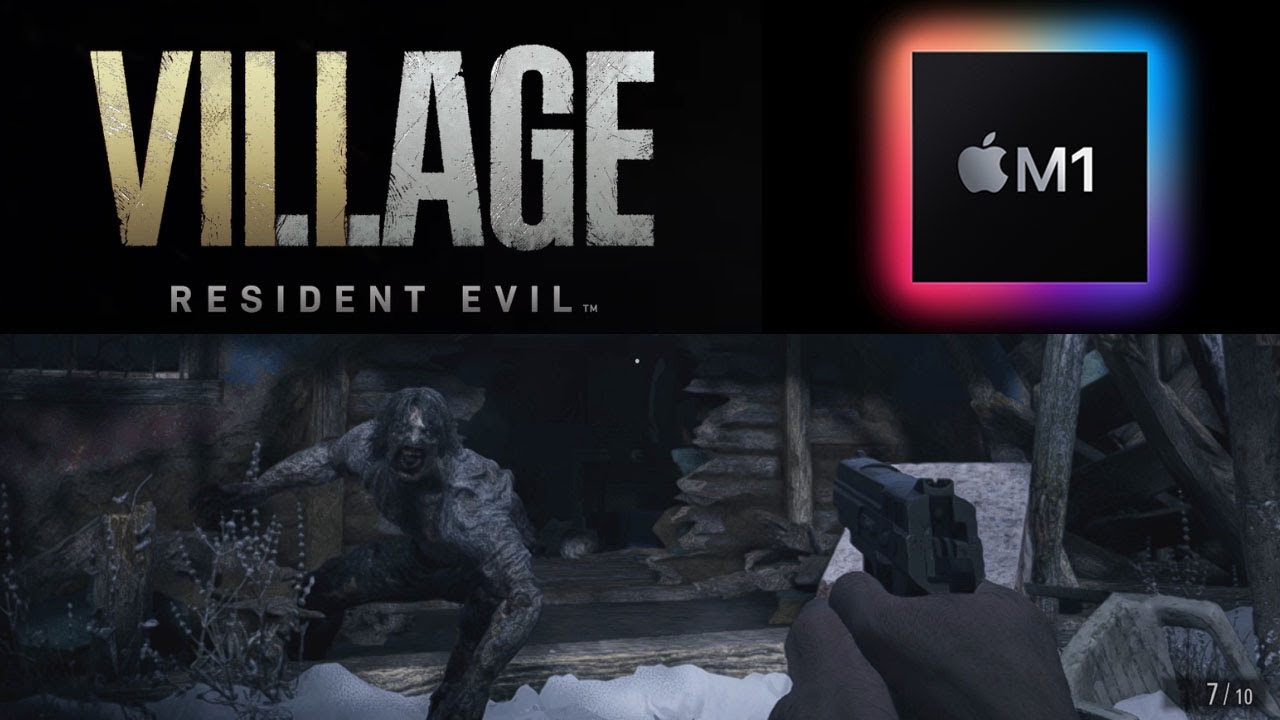 Resident Evil Village for Mac MacBook Pro M1 Base Model Gaming Test ...